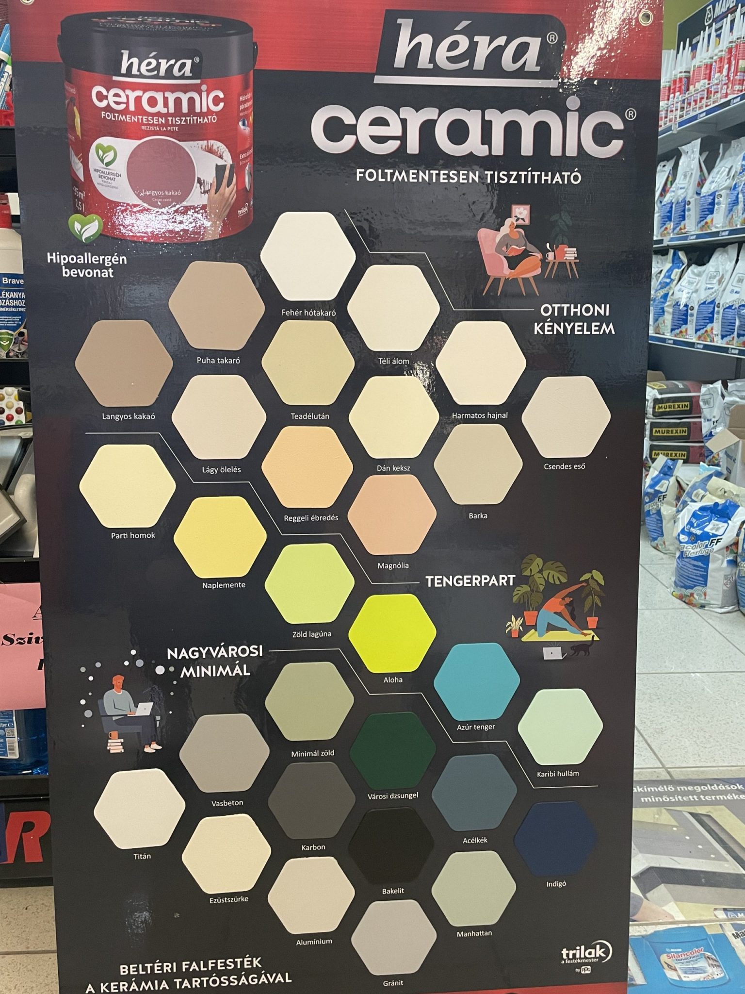 Héra Ceramic 2,5l falfesték – Prestige Duo festék webáruház